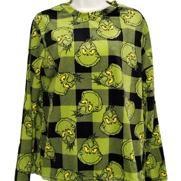 Dr. Seuss | Intimates & Sleepwear | Dr Seussthe Grinch Blouse Pajama ...